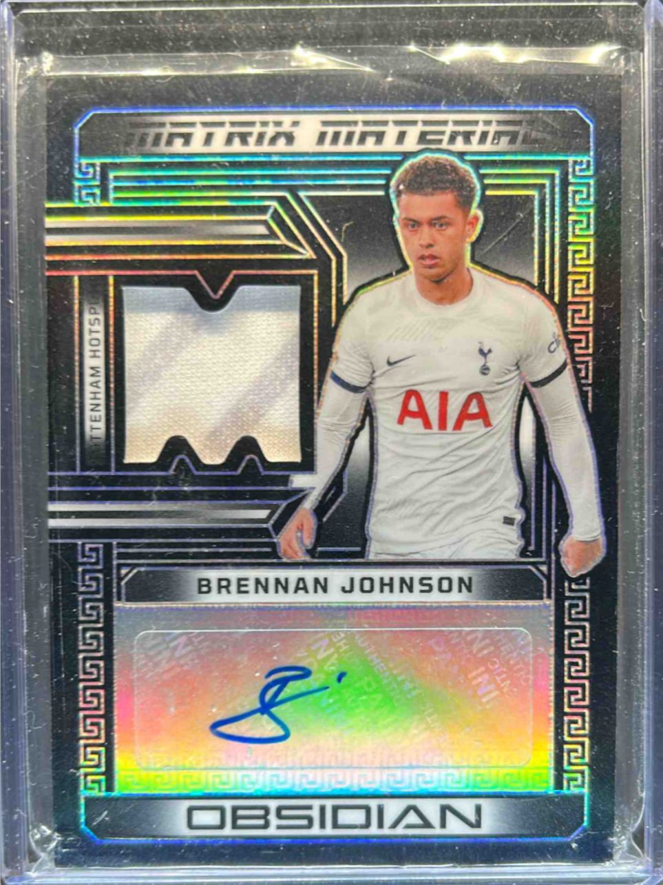 Brennan Johnson 2023 Obsidian #MMA-BJO Matrix Material Autographs /99 ...