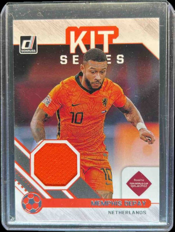 Memphis Depay 2021 Donruss #KS-MD Kit Series Price Guide - Sports Card ...