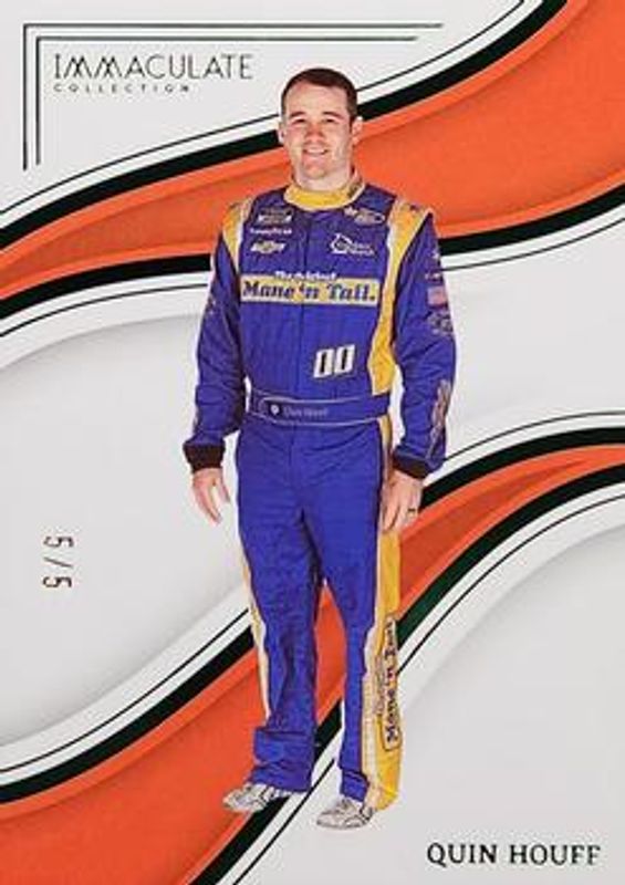 Quin Houff 2023 Chronicles NASCAR #57 Immaculate - Green /5 Price Guide ...