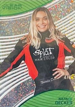 Natalie Decker 2023 Chronicles Nascar 9 Clear Vision Green 5 Price