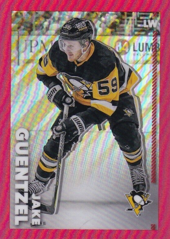 Jake Guentzel 2022 Topps Chrome NHL Sticker Collection #382 Red ...