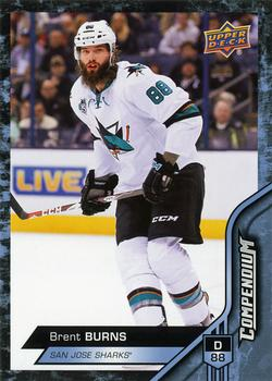 Brent Burns 2016 Upper Deck Compendium #225 Blue Price Guide - Sports ...