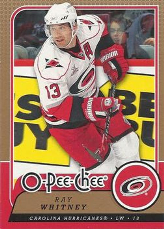 Ray Whitney 2008 O-Pee-Chee #481 Base Price Guide - Sports Card Investor