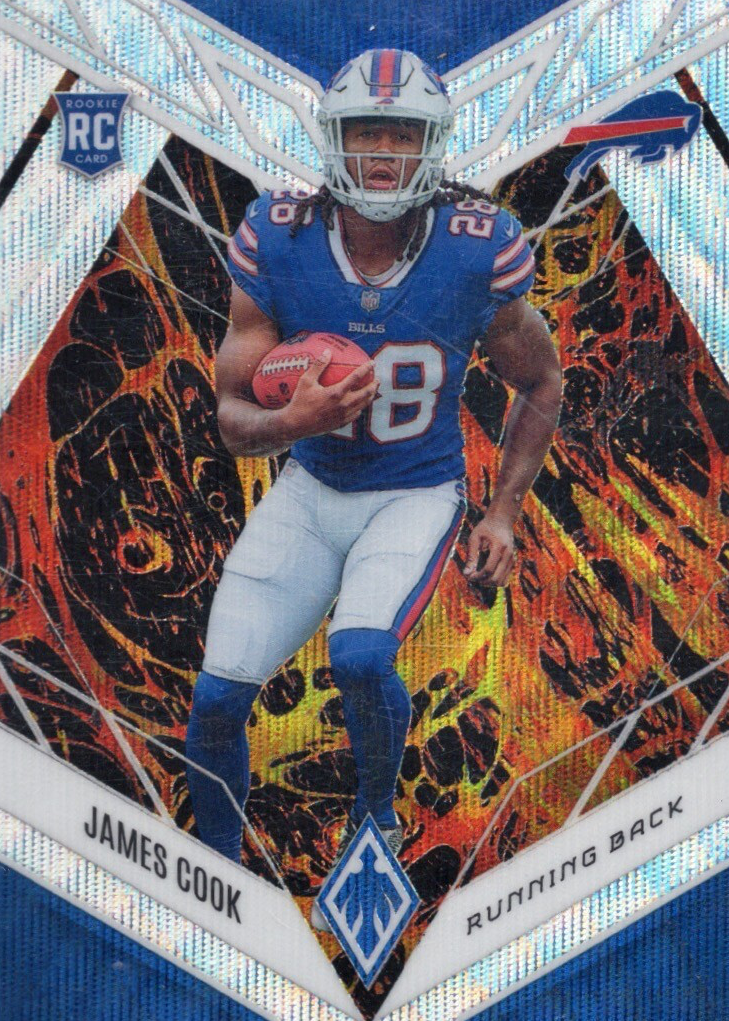 James Cook 2022 Phoenix #115 Lava /175 Price Guide - Sports Card Investor