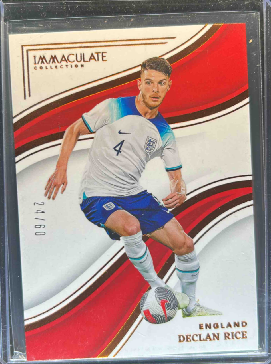 Declan Rice 2023 Immaculate #13 Base /60 Price Guide - Sports Card Investor