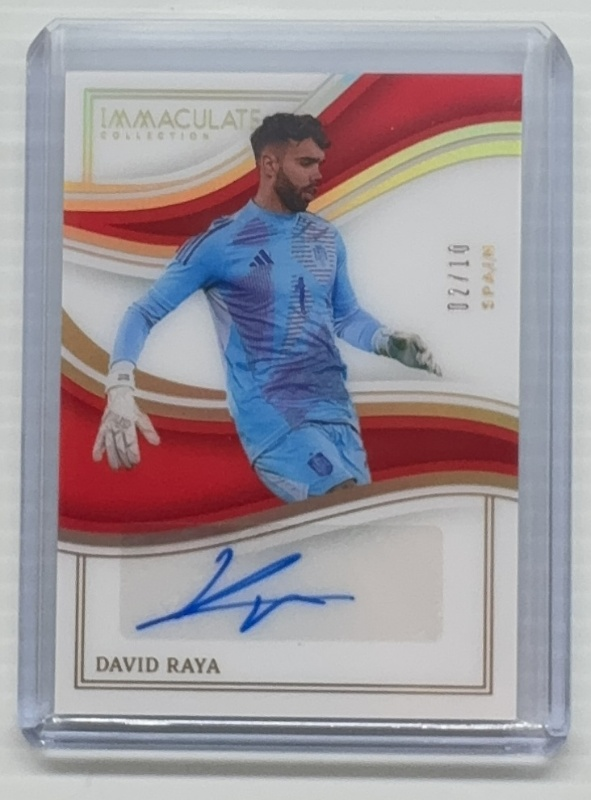 David Raya 2023 Immaculate #IA-DR Immaculate Autographs - Gold Price ...