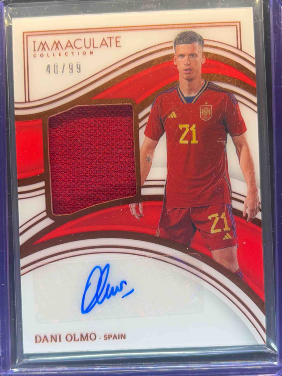 Dani Olmo 2023 Immaculate #MA-DO Memorabilia Autographs Price Guide ...