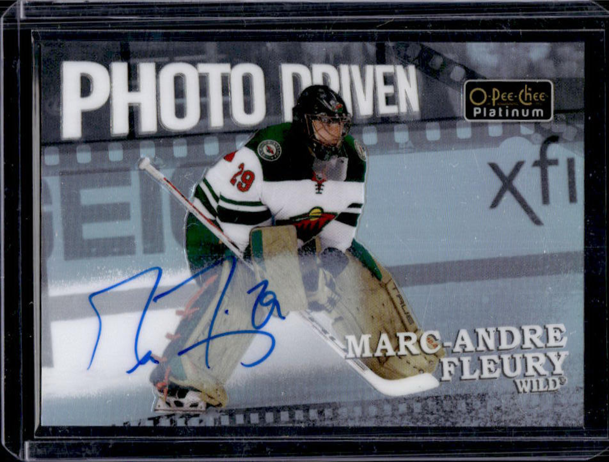 Marc-Andre Fleury 2022 O-Pee-Chee Platinum #PD-10 Photo Driven Rainbow ...