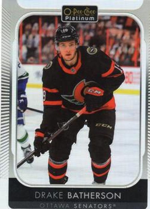 Drake Batherson 2021 O-Pee-Chee Platinum #84 Rainbow Price Guide ...