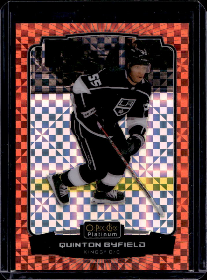 Quinton Byfield 2022 O-Pee-Chee Platinum #68 Orange Checkers /25 Price ...