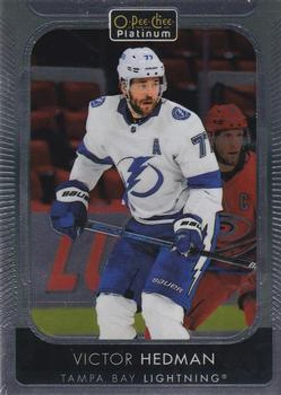 Victor Hedman 2021 O-Pee-Chee Platinum #29 Base Price Guide - Sports ...