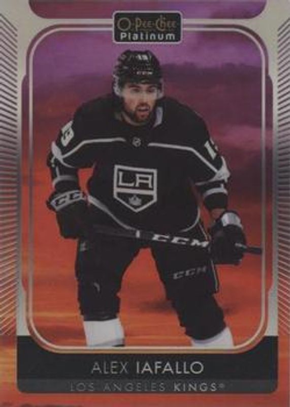 Alex Iafallo 2021 O-Pee-Chee Platinum #129 Sunset Price Guide - Sports ...
