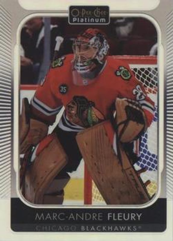 Marc-Andre Fleury 2021 O-Pee-Chee Platinum #180 Rainbow Price Guide ...
