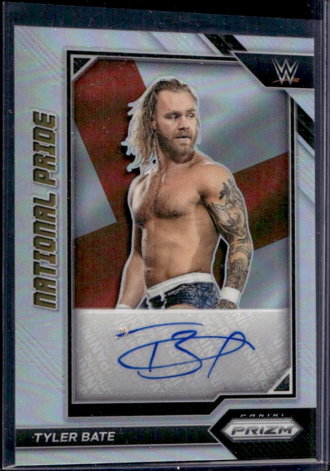 Tyler Bate 2023 Chronicles WWE #NP-TBT National Pride Signatures Price ...