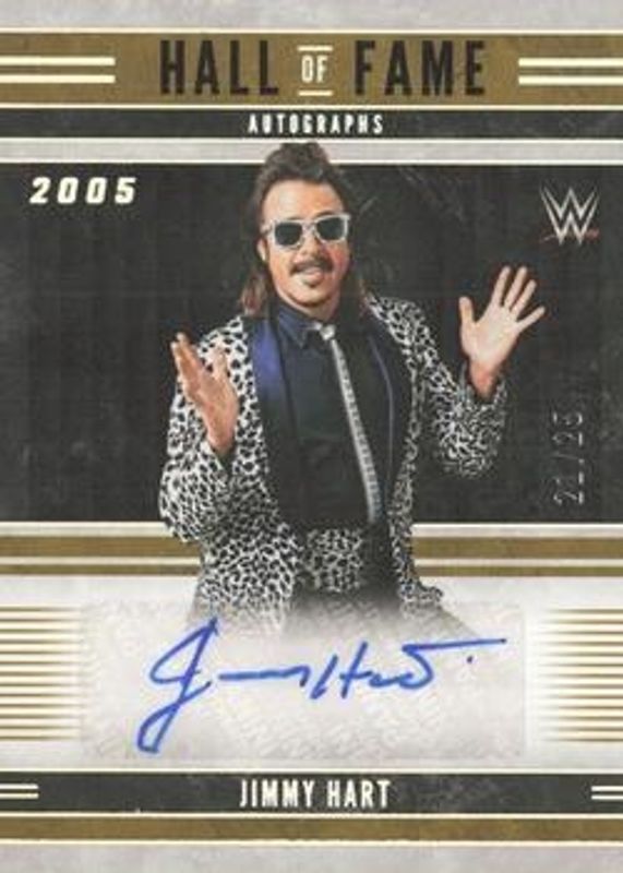 Jimmy Hart 2023 Chronicles WWE #HF-JIM Hall of Fame Autographs - Holo ...