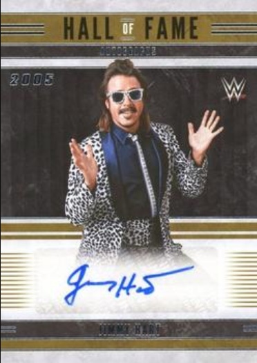 Jimmy Hart 2023 Chronicles WWE #HF-JIM Hall of Fame Autographs Price ...