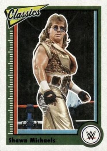 Shawn Michaels 2023 Chronicles WWE #147 Blue /99 Price Guide - Sports ...