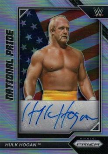 Hulk Hogan 2023 Chronicles WWE #NP-HHG National Pride Signatures Price ...