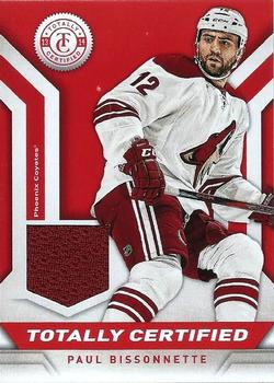 Paul Bissonnette 2013 Totally Certified #TC-PBI Jerseys Red Price Guide ...