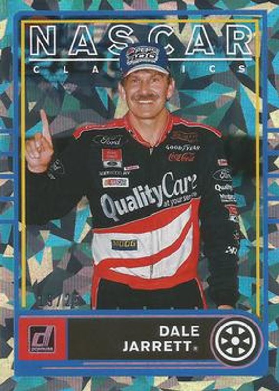 Dale Jarrett 2021 Donruss NASCAR #C16 Classics Cracked Ice /25 Price ...
