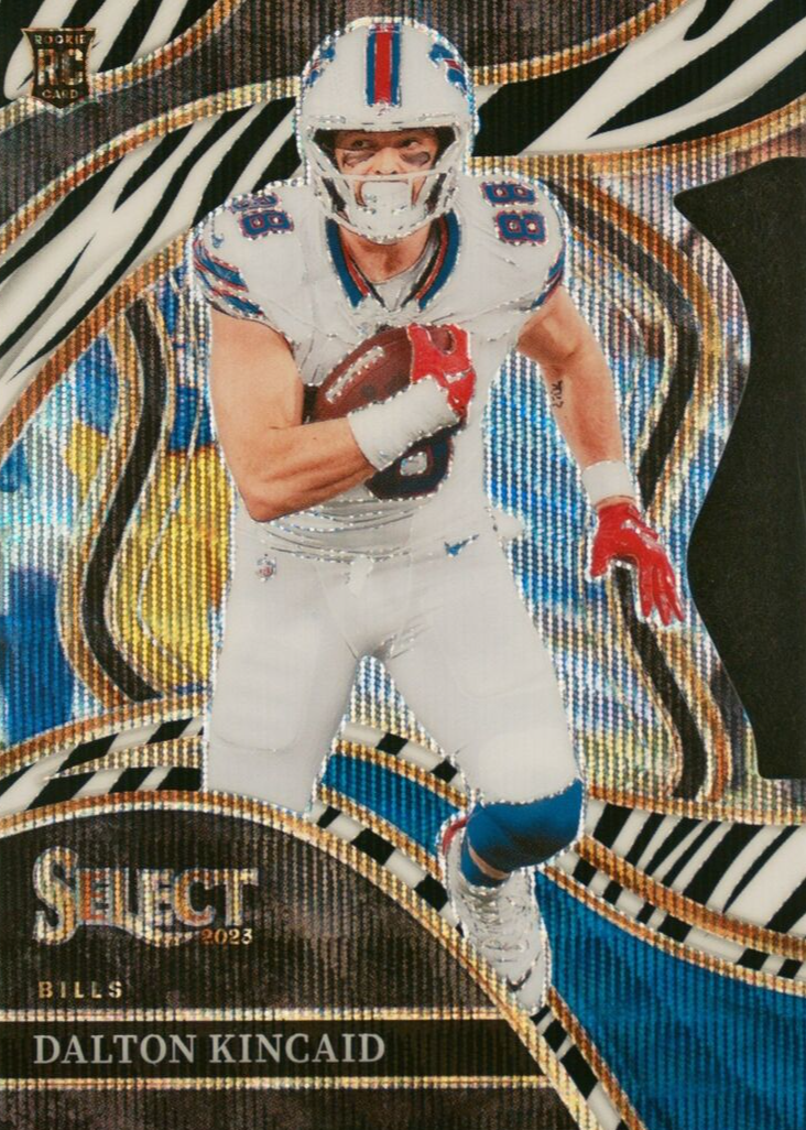 Dalton Kincaid 2023 Select #281 Club Level Zebra Die-Cut /(SSP) Price ...