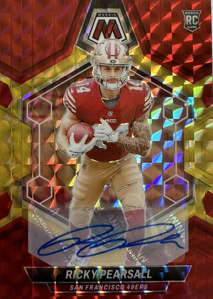 Ricky Pearsall 2024 Mosaic #331 Rookie Autographs - Mosaic Price Guide ...