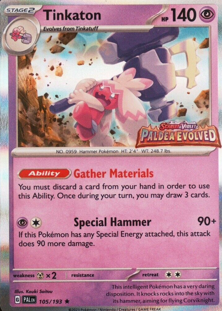 Tinkaton Pokemon Cards Price Guide - Sports Card Investor