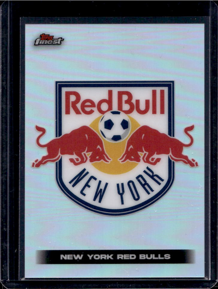 New York Red Bulls 2024 Topps Finest MLS #TL-18 Team Logos Price Guide ...