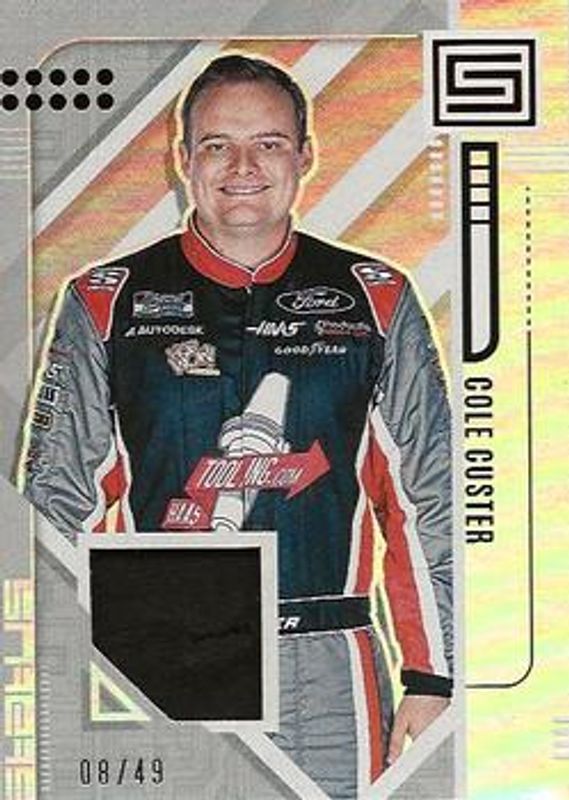 Cole Custer 2022 Chronicles NASCAR #SS-CC Status Swatches Red /49 Price Guide - Sports Card Investor