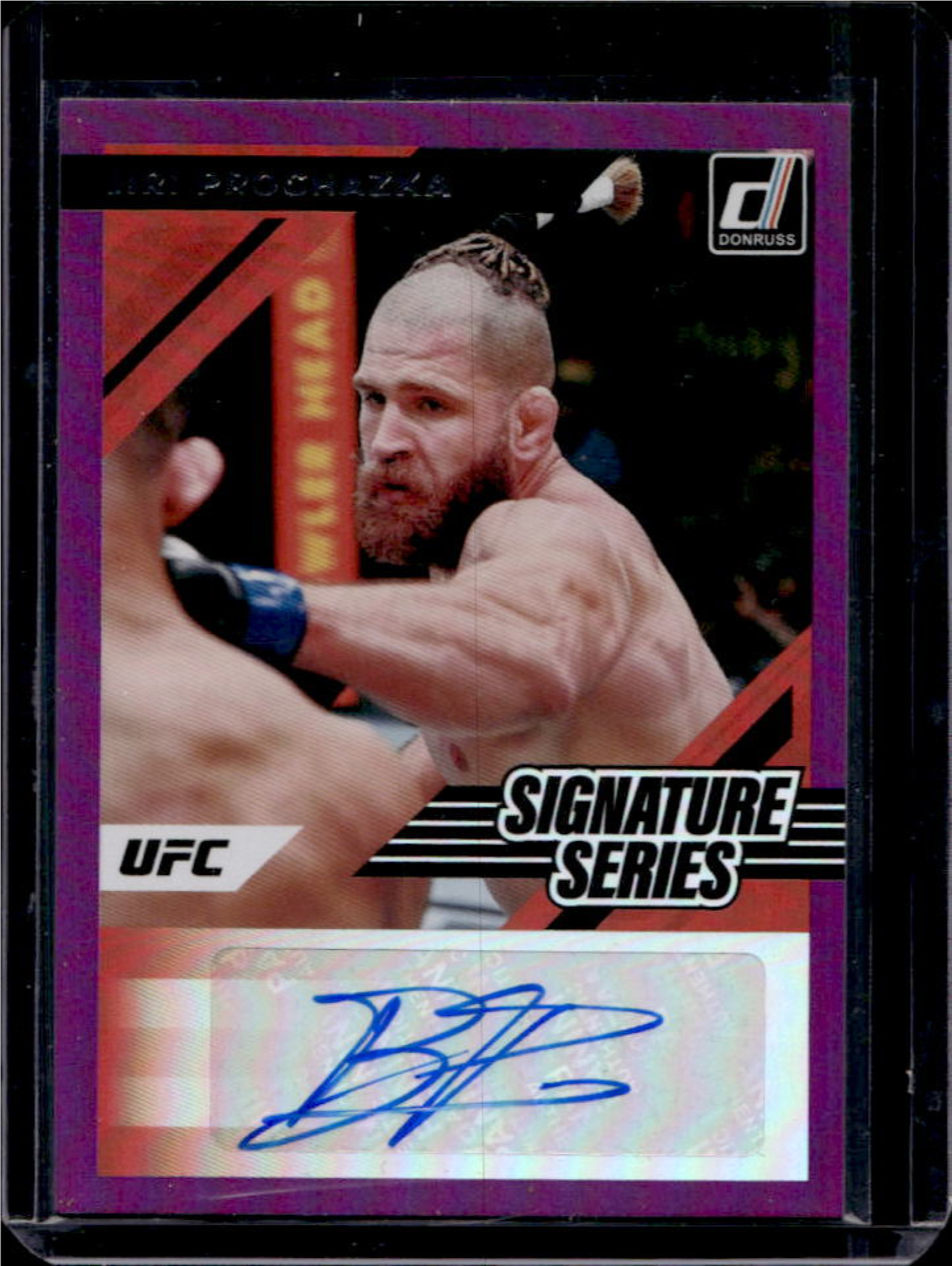 Jiri Prochazka 2022 Donruss UFC #SS-JRP Signatures Series - Purple ...