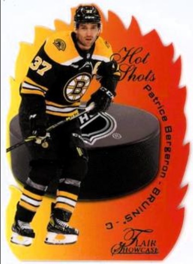Patrice Bergeron 2022 Metal Universe #14-HS Hot Shots Price Guide ...