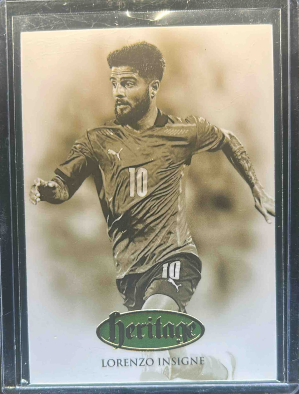 Lorenzo Insigne 2021 Futera Unique World Football #HG071 Heritage Gold ...