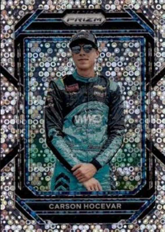 Carson Hocevar 2023 Prizm NASCAR #85 Disco /75 Price Guide - Sports ...