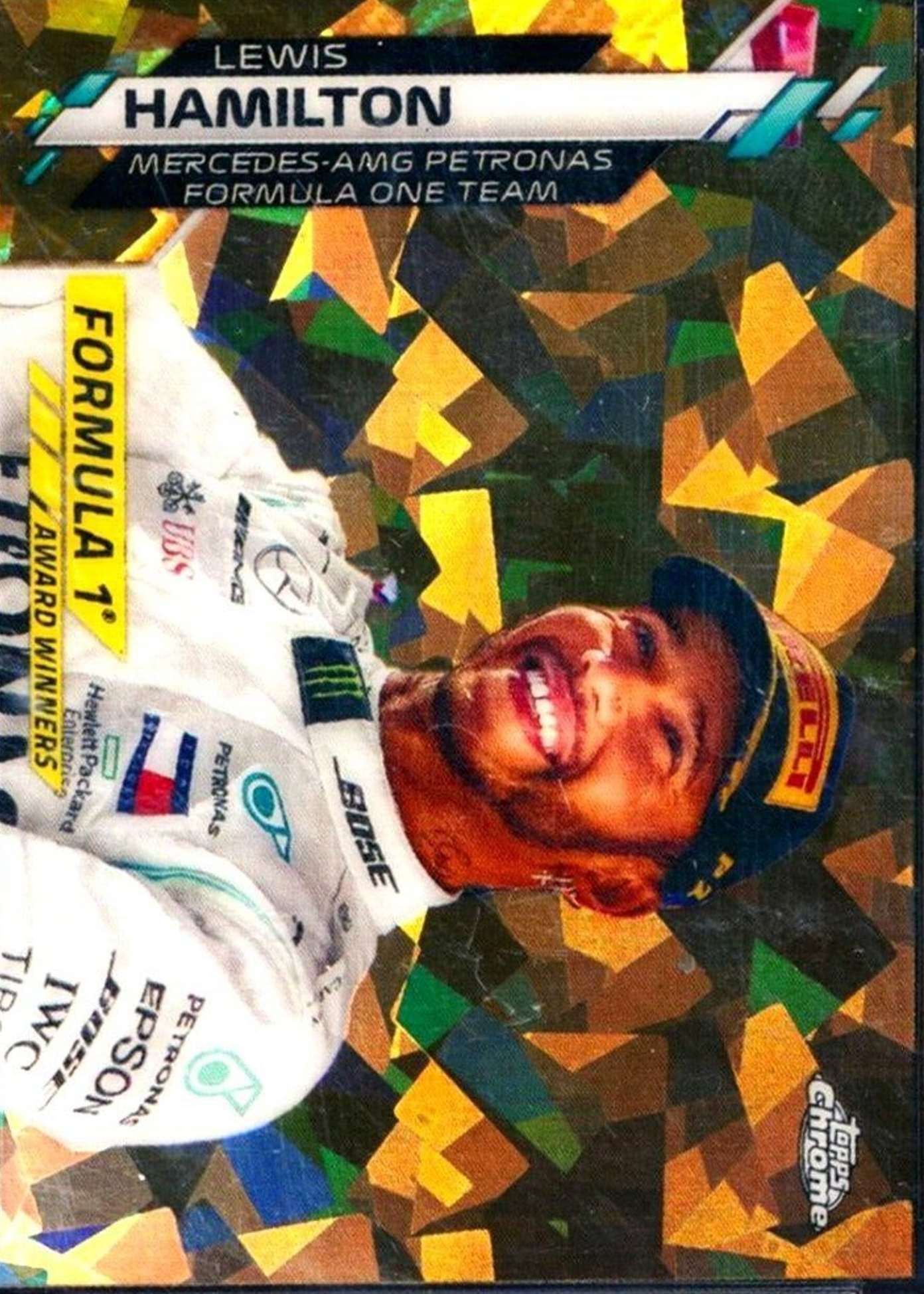 Lewis Hamilton 2020 Topps Chrome Formula 1 Sapphire Edition #197 F1 ...