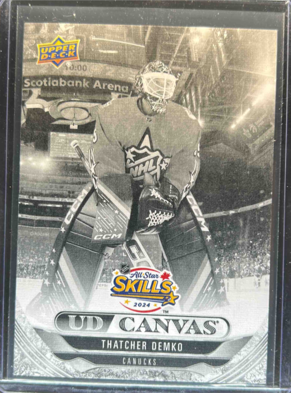 Thatcher Demko 2024 Upper Deck Extended Series #C404 UD Canvas - Black ...