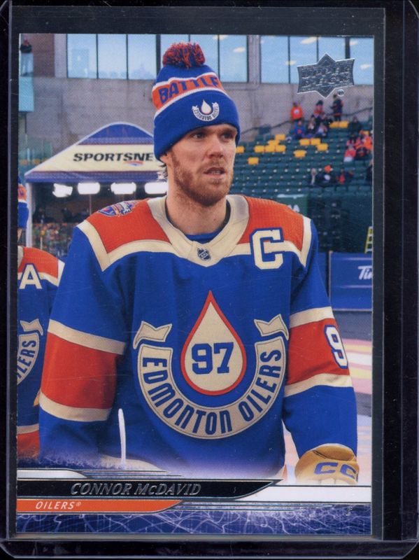 Connor McDavid 2024 Upper Deck Extended Series #667 Base Price Guide ...