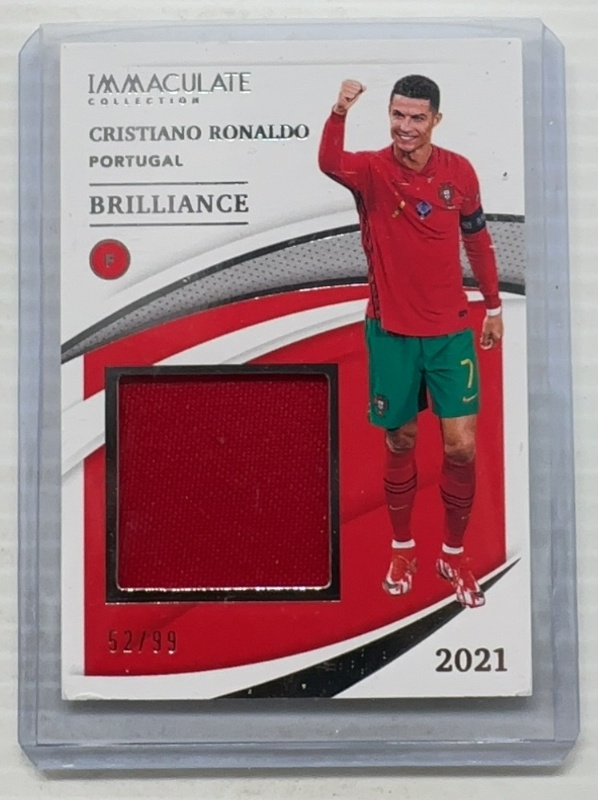 Cristiano Ronaldo 2021 Immaculate #B-CR7 Brilliance /99 Price Guide ...