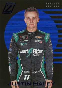 Justin Haley 2021 Chronicles NASCAR #7 Zenith - Blue /199 Price Guide ...