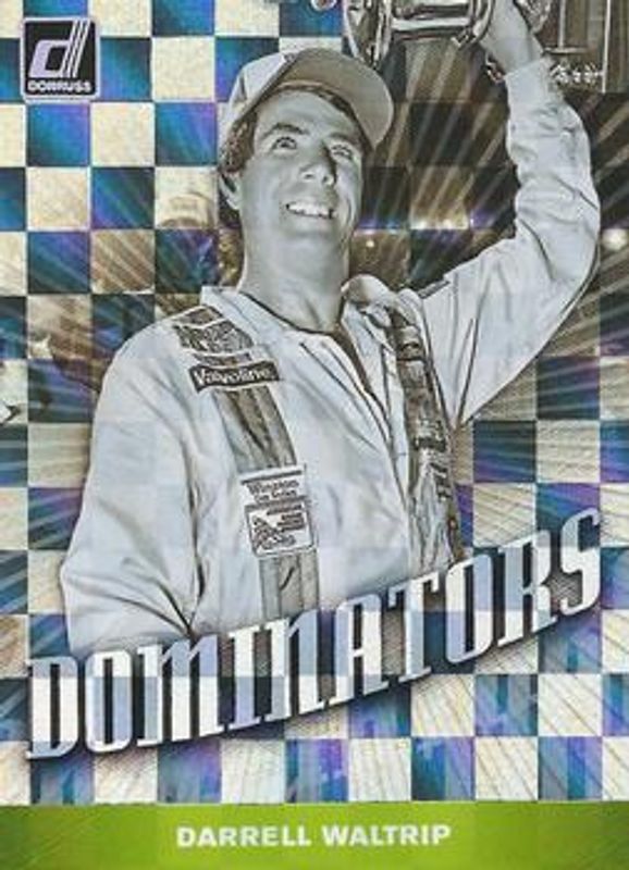 Darrell Waltrip 2020 Donruss NASCAR #D7 Dominators Checkers Price Guide ...