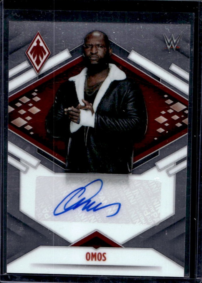Omos 2022 Chronicles WWE #PA-OMS Phoenix Autographs Price Guide ...