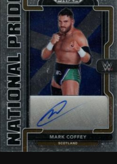 Mark Coffey 2022 Chronicles WWE #NP-MCF National Pride Signatures Price ...