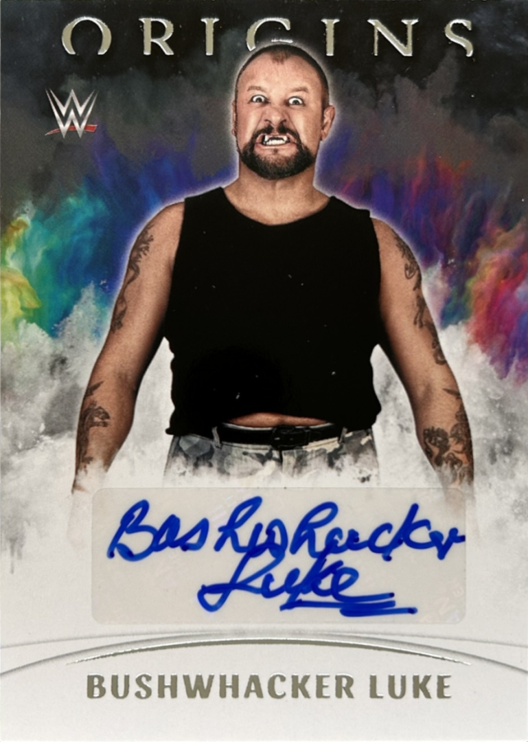 Bushwhacker Luke 2022 Chronicles WWE #OA-BWL Origins Autographs Price ...