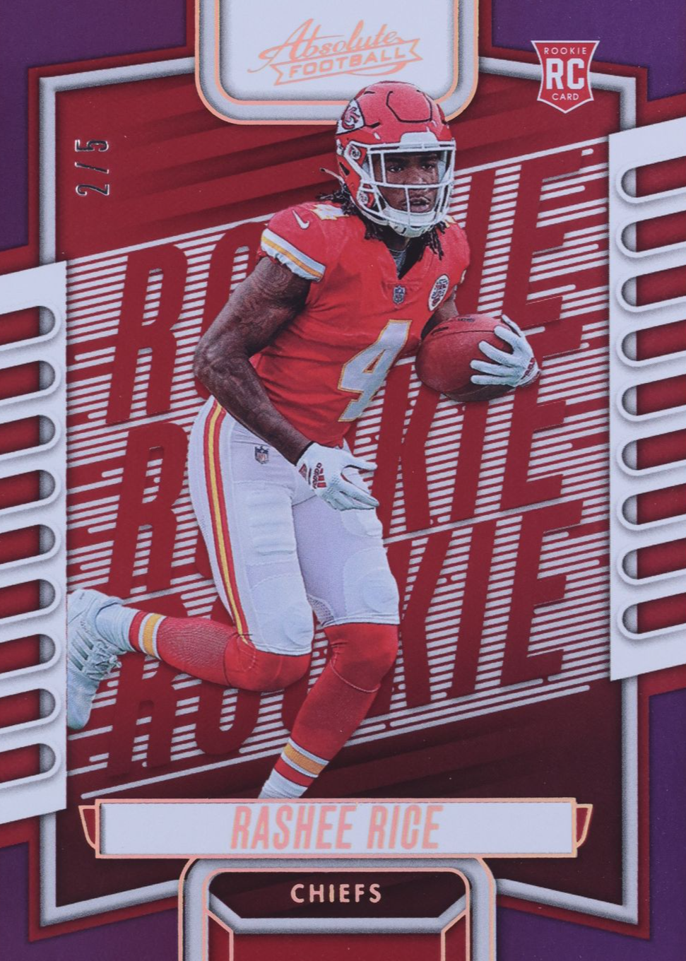 Rashee Rice 2023 Absolute #120 Purple Spectrum /5 Price Guide - Sports ...