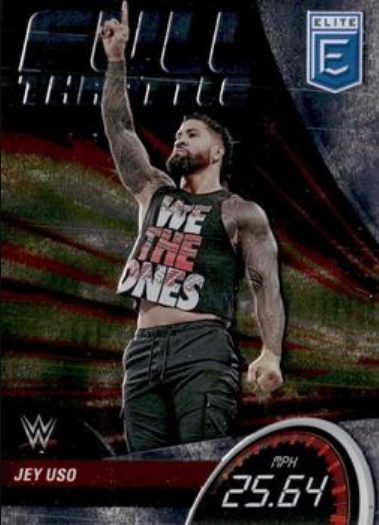 Jey Uso 2023 Elite WWE #7 Full Throttle Price Guide - Sports Card Investor