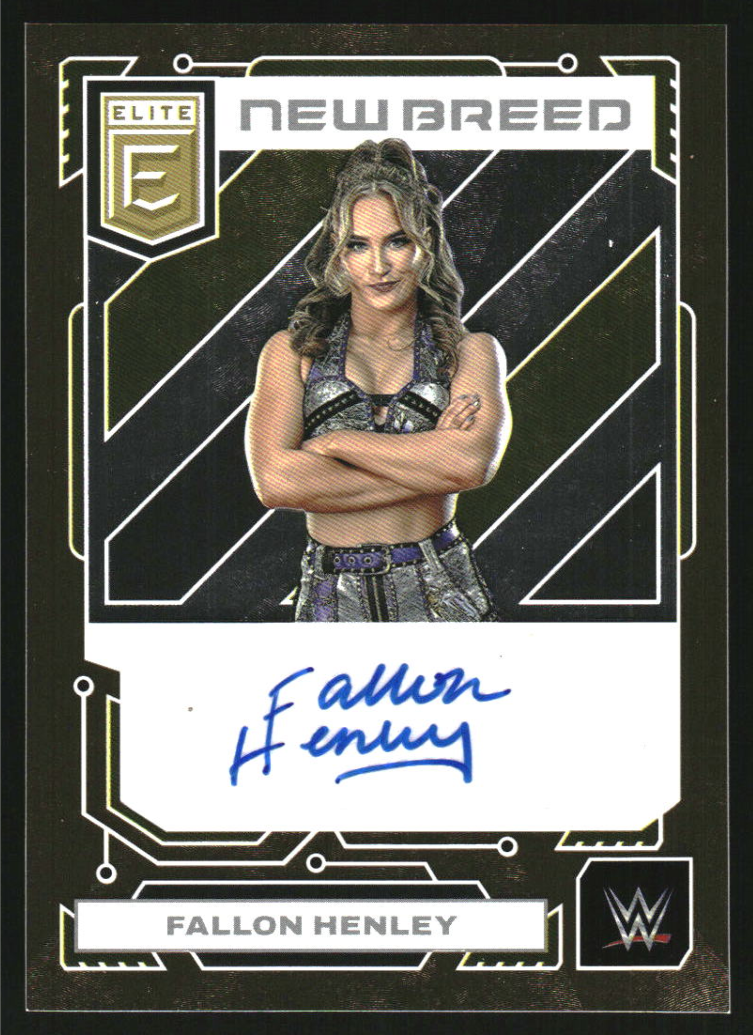 Fallon Henley 2023 Elite WWE #NB-FHL New Breed Autographs - Gold /10 ...