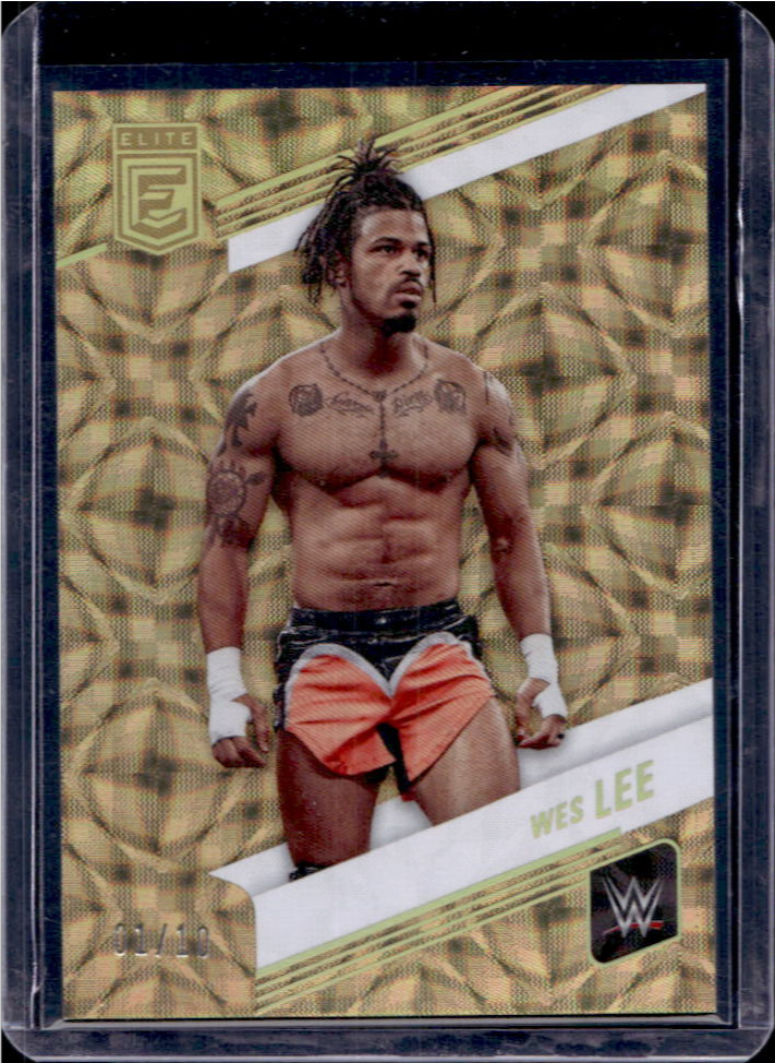 Wes Lee 2023 Elite WWE #21 Gold /10 Price Guide - Sports Card Investor