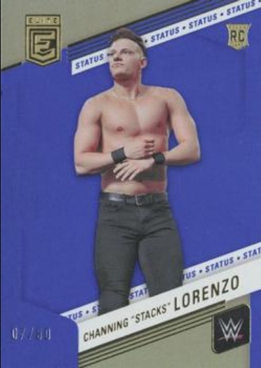 Channing "Stacks" Lorenzo 2023 Elite WWE #61 Status /80 Price Guide ...