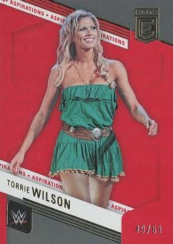 Torrie Wilson 2023 Elite WWE #123 Aspirations /53 Price Guide - Sports ...