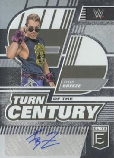 Tyler Breeze 2023 Elite WWE #TC-TBZ Turn of the Century Signatures ...