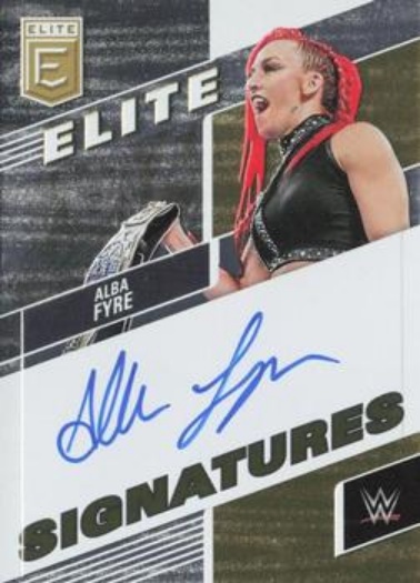 Alba Fyre 2023 Elite WWE #ES-AFY Elite Signatures Price Guide - Sports ...